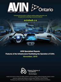 AVIN Specialized Reports: Features of the Infrastructure Facilitating ...