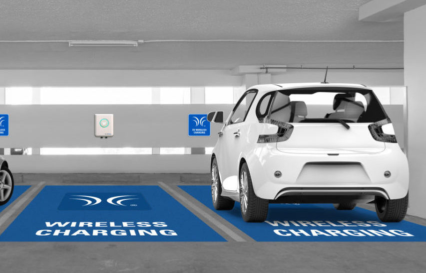Wireless car charging store