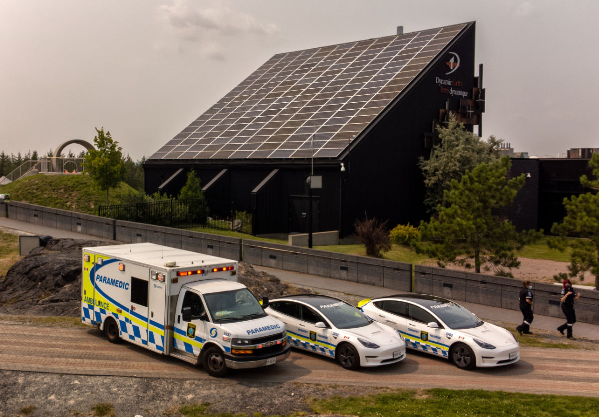 City of Sudbury buys four Tesla Model 3s for non-emergency EMS