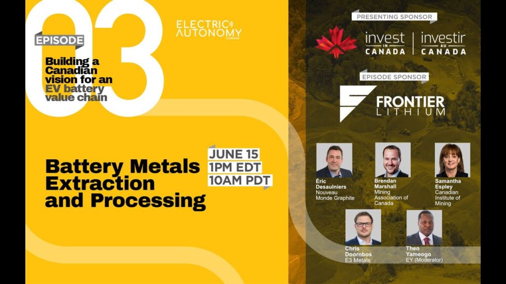 Mining experts talk urgency of needed investment for battery metals