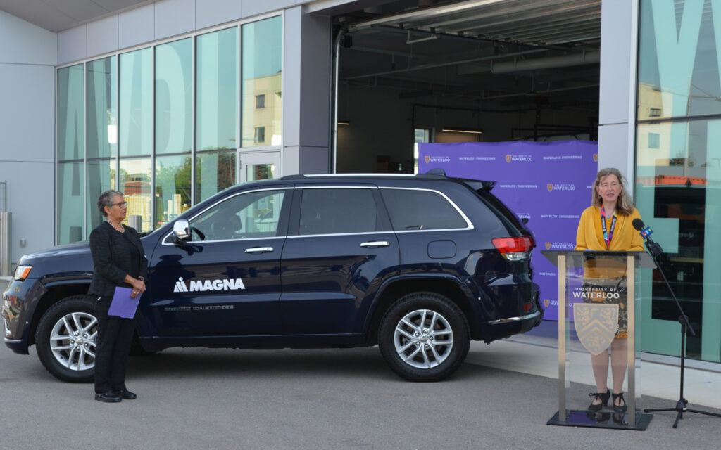 Cybersecurity for AVs is focus of a new UWaterloo-Magna research project