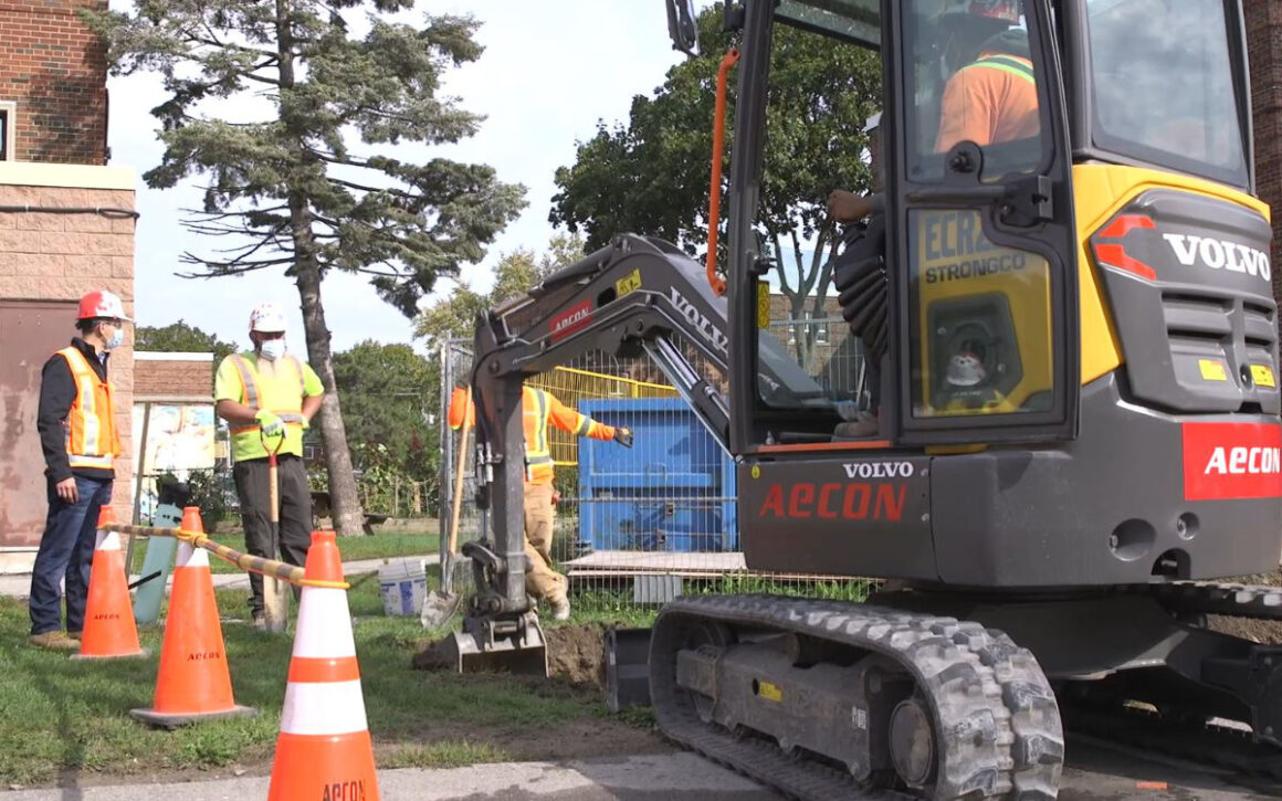 Aecon, Volvo unveil new electric construction machinery pilot in Toronto