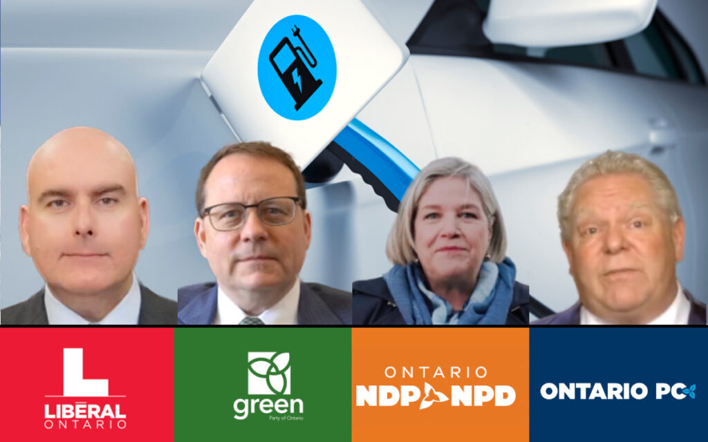 Where parties stand on zero-emission mobility in the Ontario 2022 election