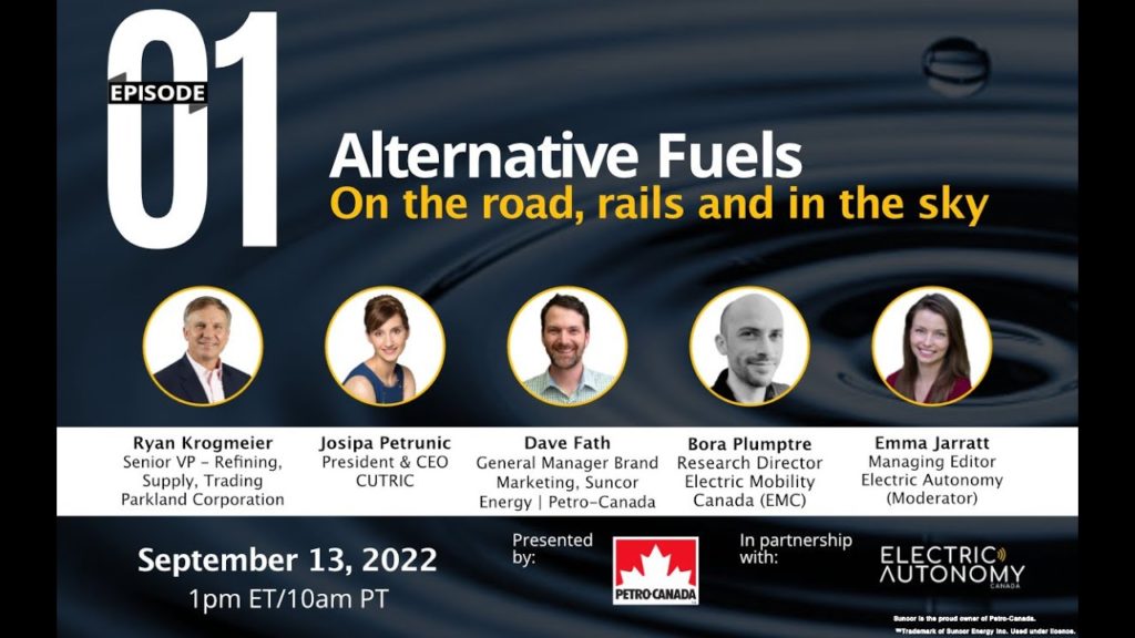 Experts probe the challenges of alternative fuels sector in Canada