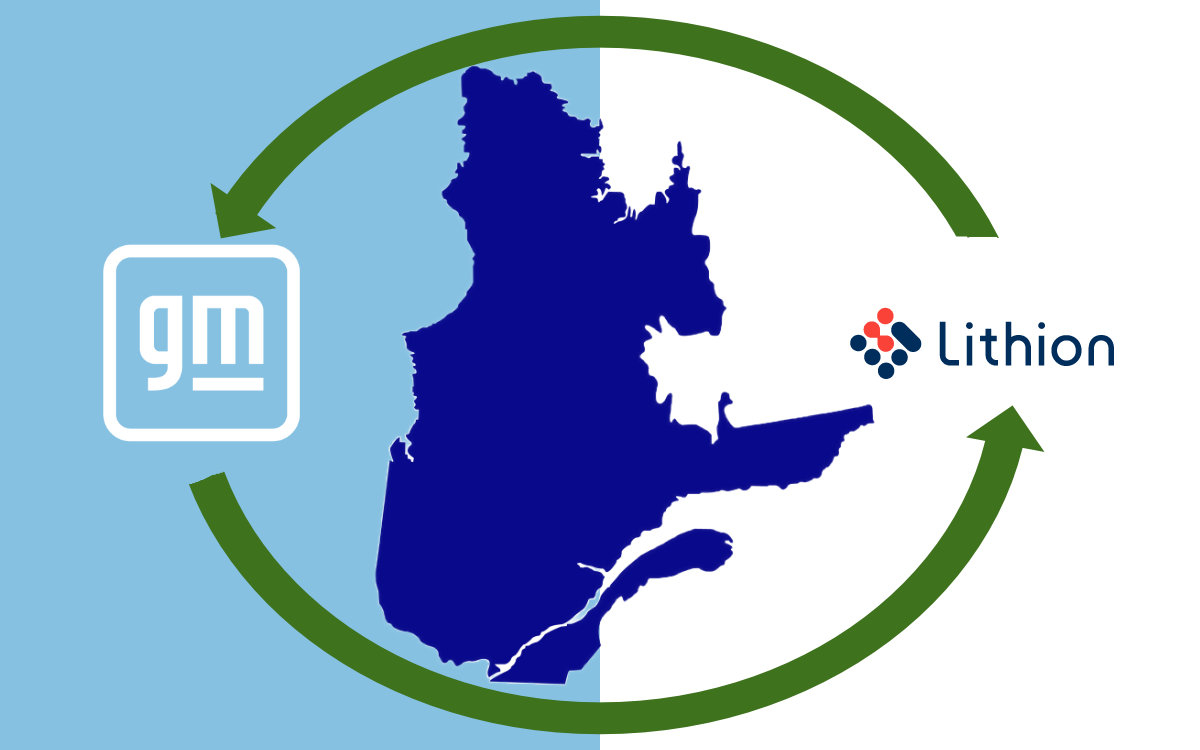 GM, Lithion ink EV battery recycling deal in Quebec