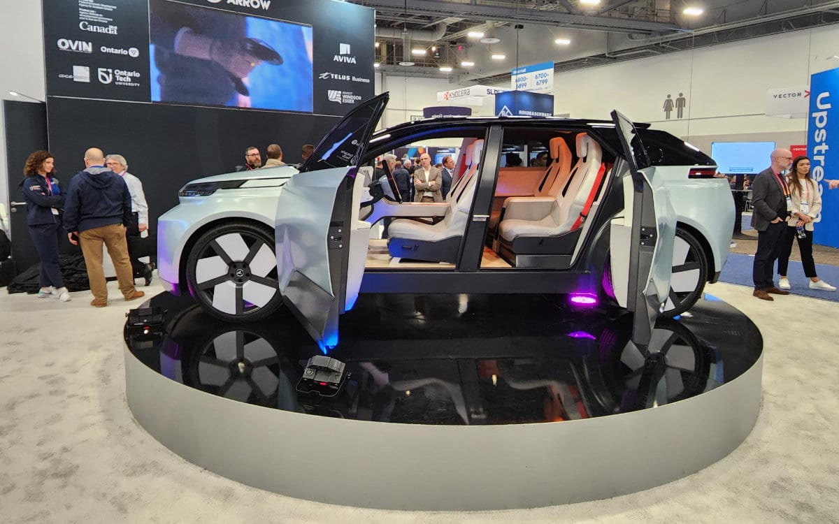 Curtain lifts on Project Arrow in Las Vegas at CES 2023