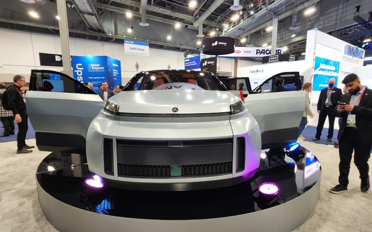 Curtain lifts on Project Arrow in Las Vegas at CES 2023