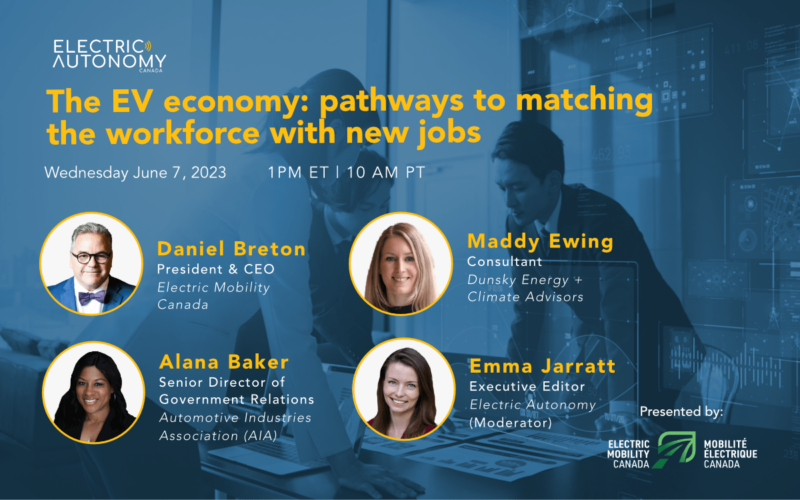 The EV economy: pathways to matching the workforce with new jobs