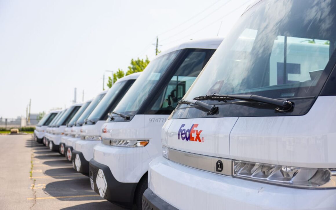 FedEx Express Canada unveils first zero-emission BrightDrop vans