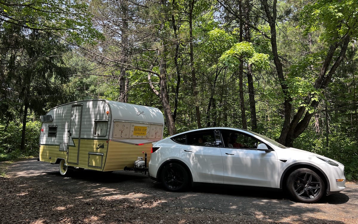 Looking for a summer trip? Why not try glamping in an EV