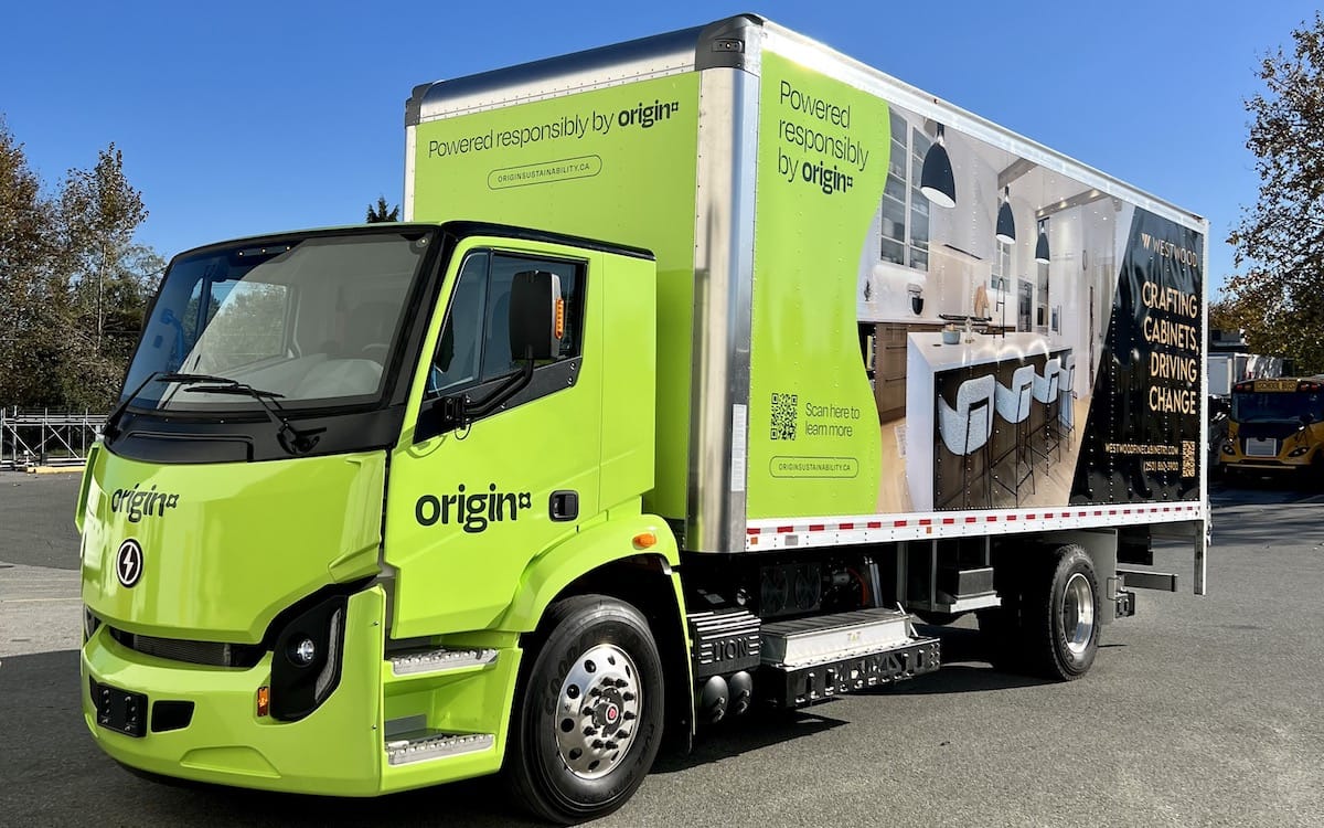 New ZEV fleet player, Origin Sustainability, rolls into Kelowna