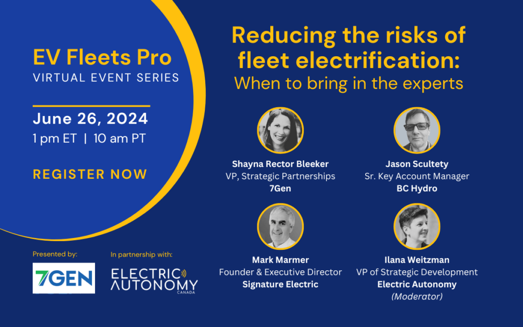 Reducing the risks of fleet electrification