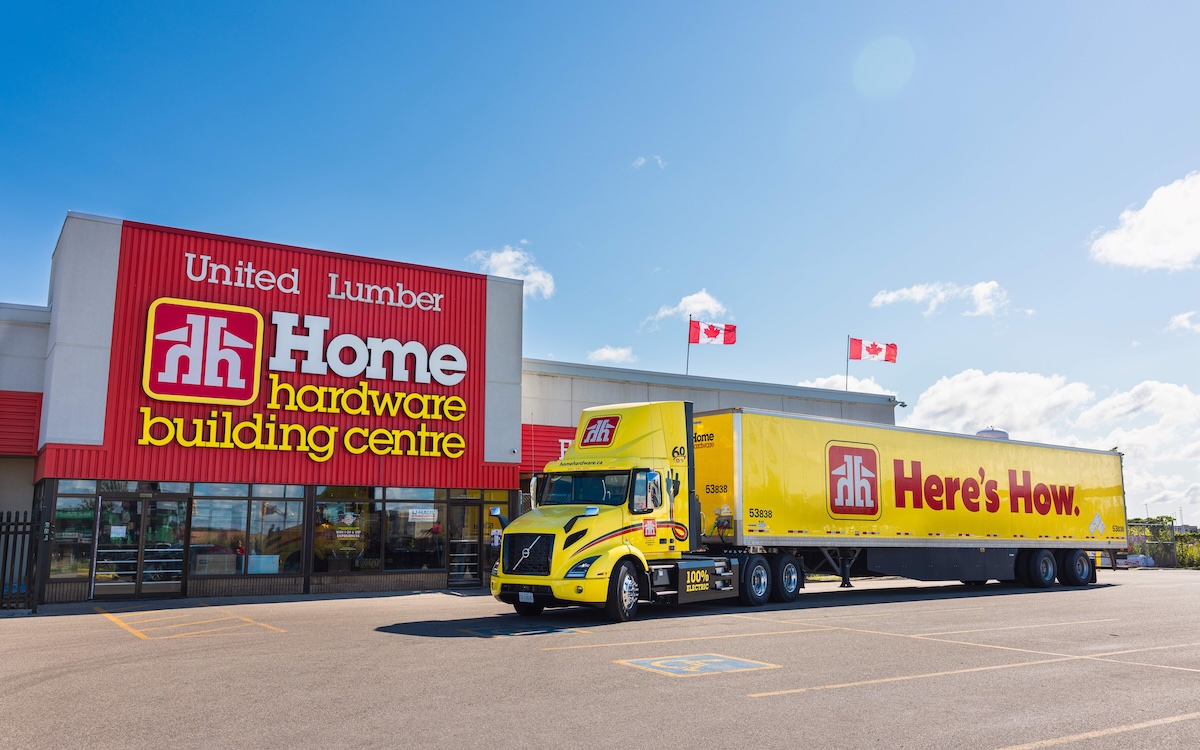 Home Hardware taps Volvo for VNR electric trucks in fleet transition