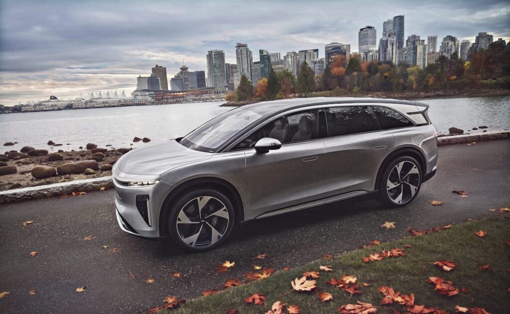 Lucid Gravity to retail in Canada starting at $113,500