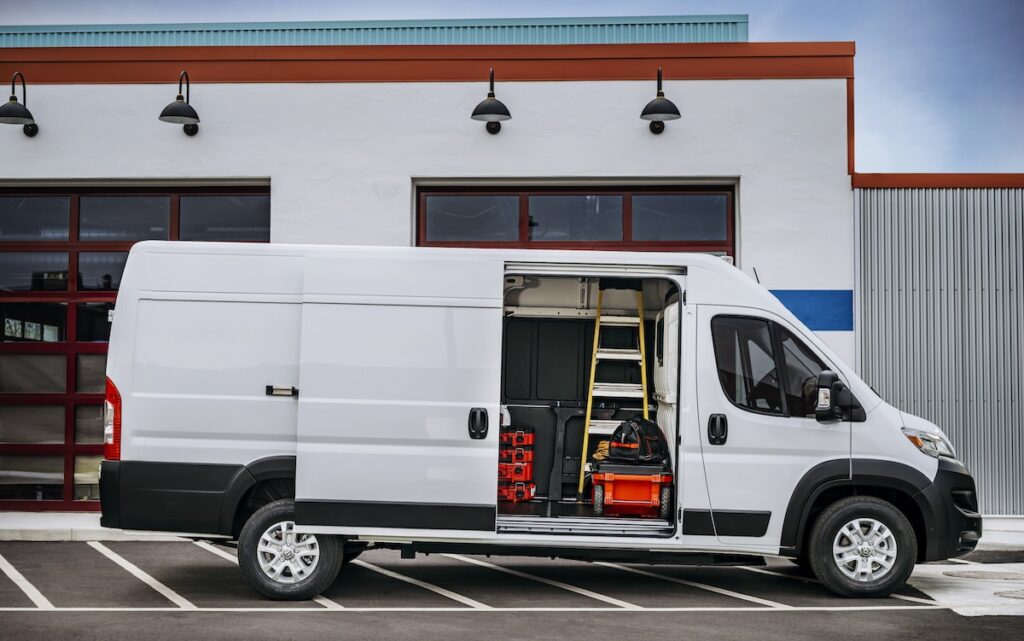 2025 Ram ProMaster EV Cargo Van ready to order in Canada