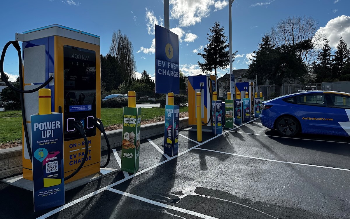 On The Run now offering 400 kW EV charging in Canada