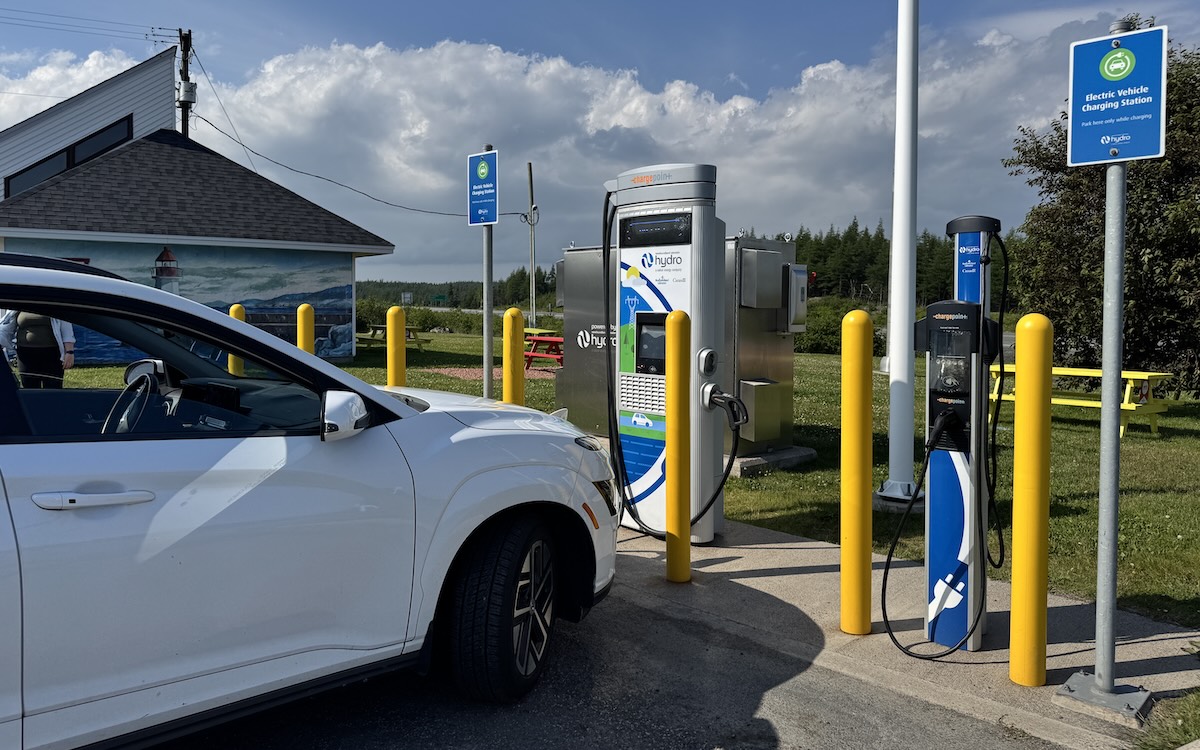Newfoundland and Labrador adding 10 more ultra-fast EV chargers