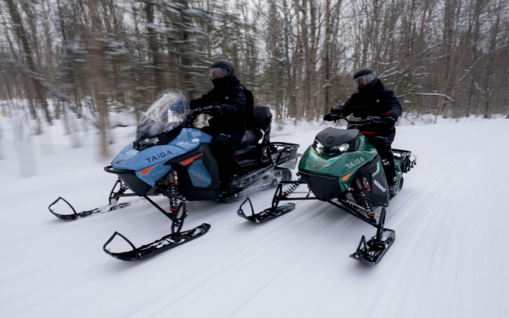 Taiga adds V2G and V2L to its 2027 lineup of electric snowmobiles